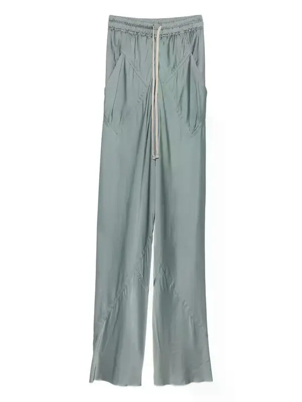 Rick Owens Drawstring Satin Trousers