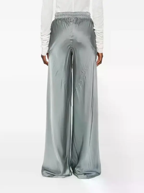 Rick Owens Drawstring Satin Trousers