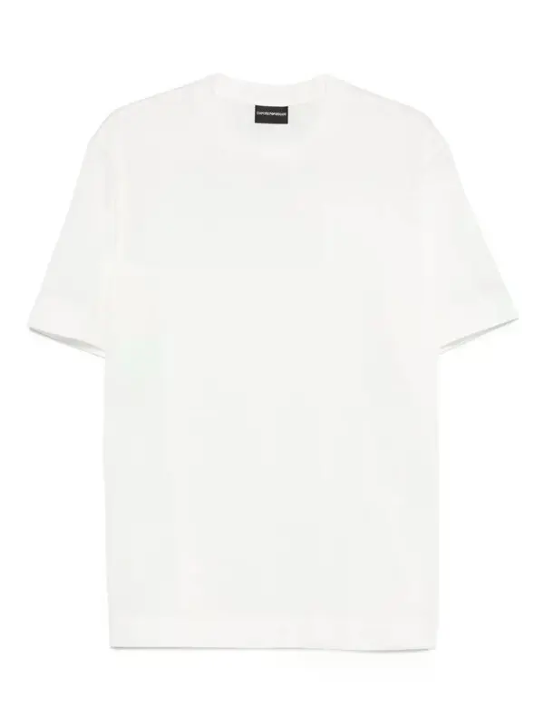 Emporio Armani Crew-neck Cotton T-shirt - White