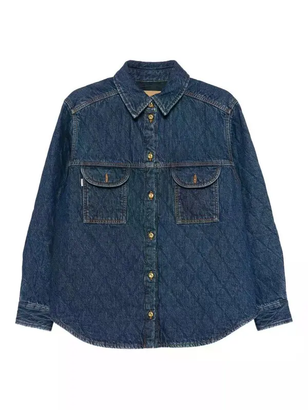 BLAZÉ MILANO Quilted Denim Shirt