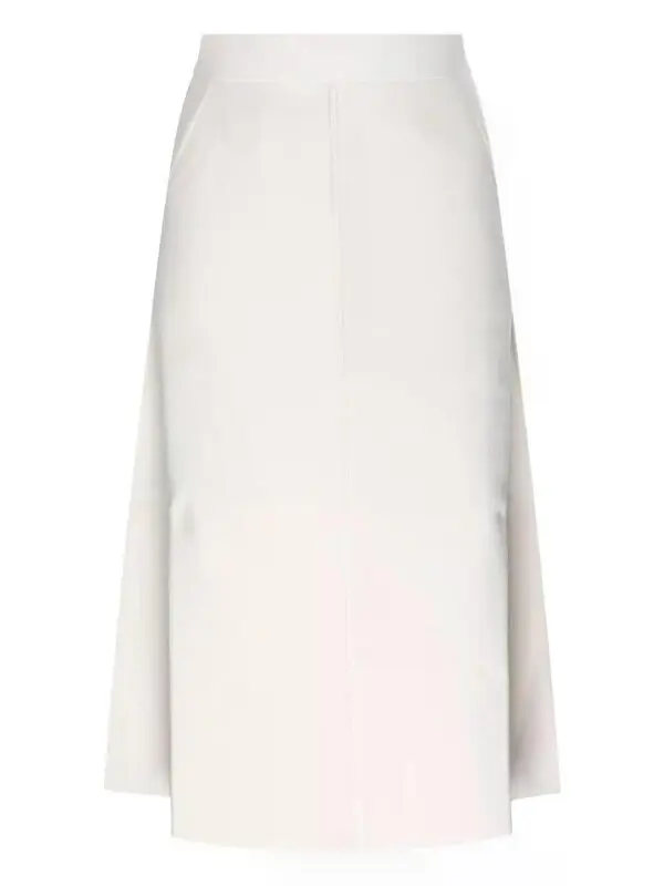 Max Mara Asymmetrical-hem Midi Skirt