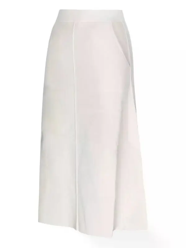 Max Mara Asymmetrical-hem Midi Skirt