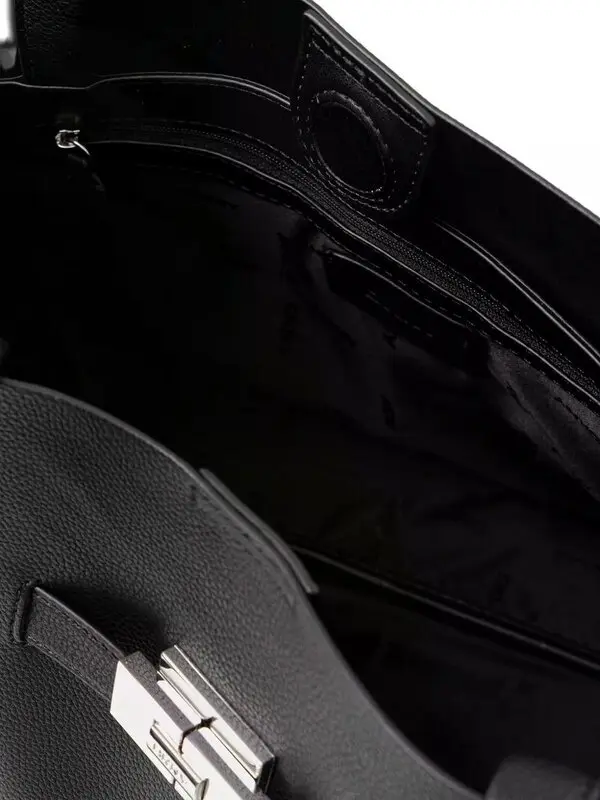 Dkny Clasp-fastening Tote Bag - Black