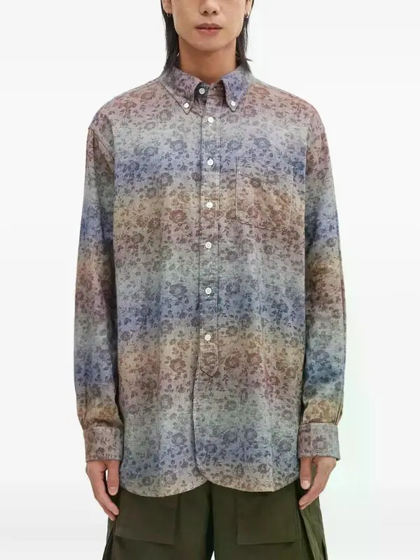 Engineered Garments Floral-pattern Shirt