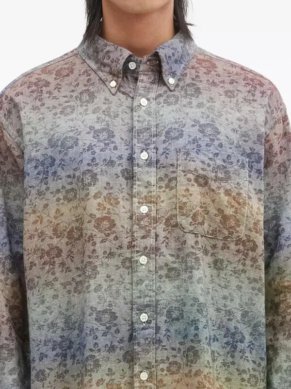 Engineered Garments Floral-pattern Shirt