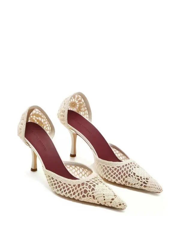 Magda Butrym 115mm Crochet Pumps