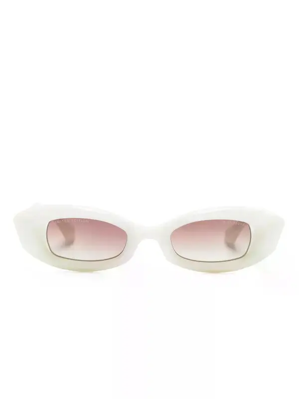 Dita Aeova Butterfly-frame Sunglasses - White