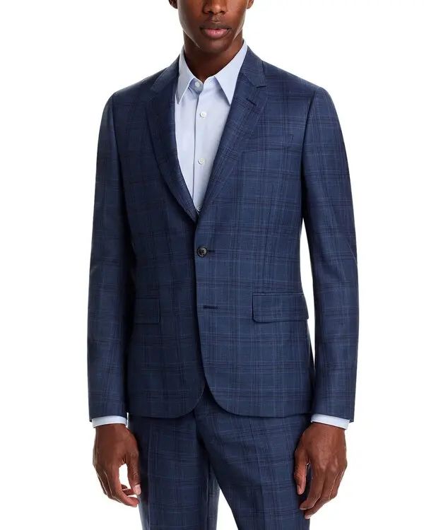 Paul Smith Soho Plaid Extra Slim Fit Suit - Navy