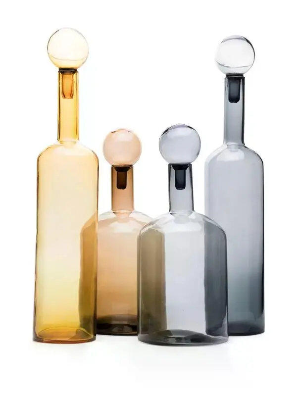 POLSPOTTEN Bubbles And Bottles Decorative Bottles - Blue
