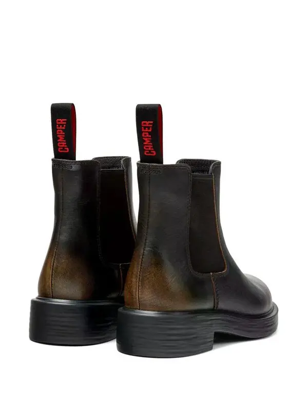 Camper 42mm Dean Leather Boots - Brown