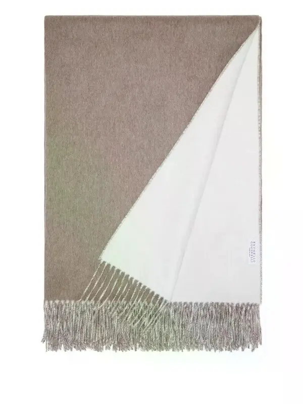 Brunello Cucinelli Fringe-edge Blankets - Neutrals