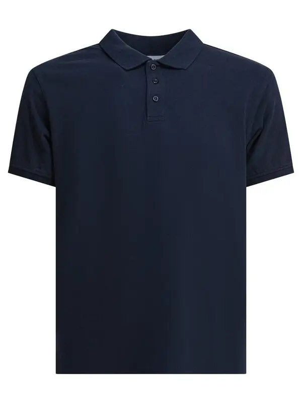 ALTUM Short Slevees Polo Shirt In Cotton - Blue