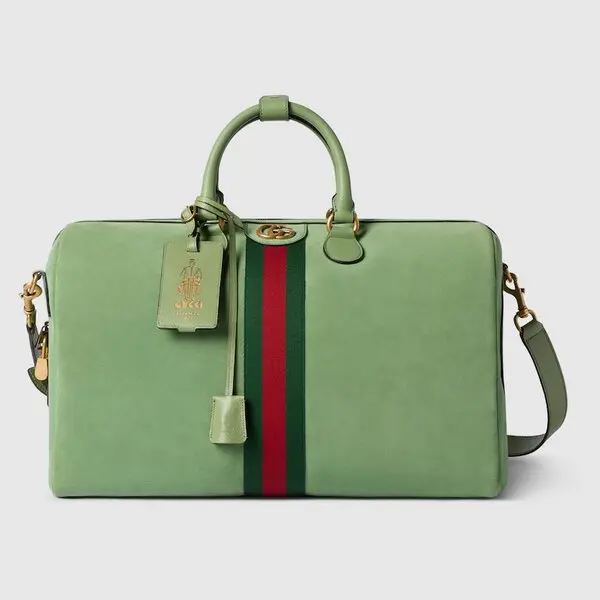 Gucci Savoy Medium Duffle Bag - Green