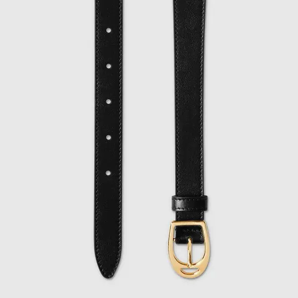 Gucci Belt With Oversized Horsebit