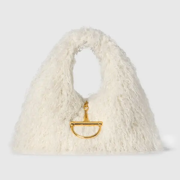 Gucci Softbit Maxi Top Handle Bag - White | Editorialist