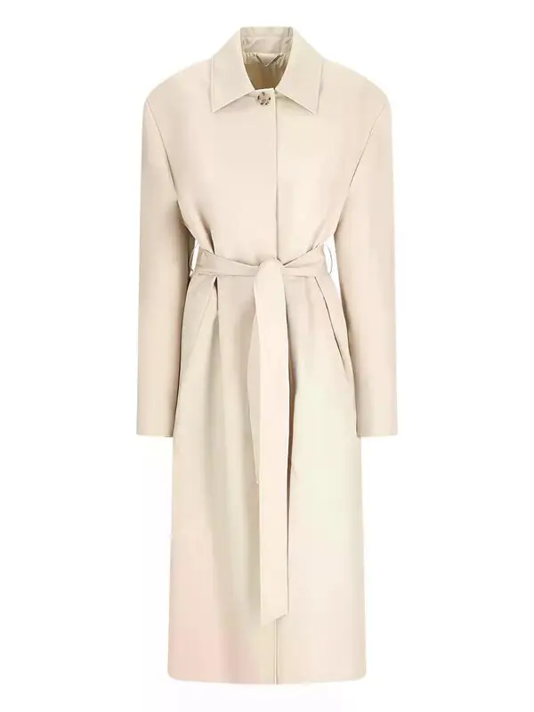 Magda Butrym Belted Cotton Coat