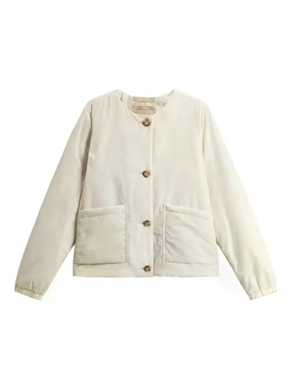 Woolrich Button-fastening Patch-pocket Jacket - Neutrals