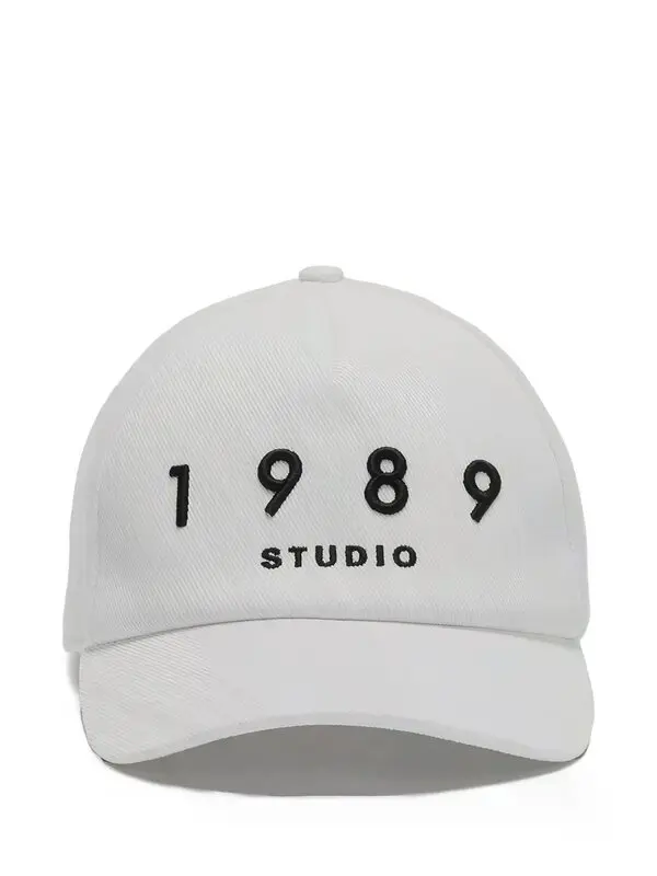 1989 STUDIO Logo-embroidered Cap - White