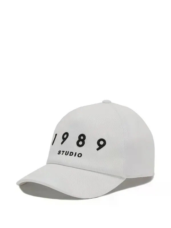 1989 STUDIO Logo-embroidered Cap - White