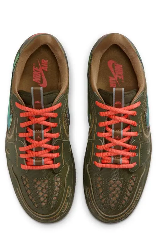 JORDAN Air 1 Low Method Of Make Sneaker - Brown Kelp/cargo Khaki/mango