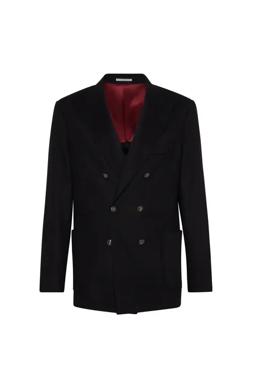 Brunello Cucinelli Blazer With Metal Buttons