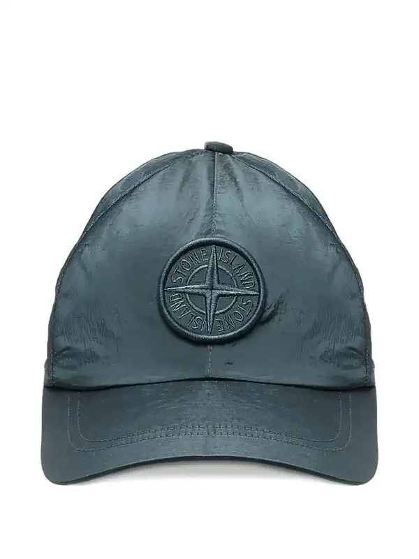 Stone Island Logo-patch Baseball Cap - V0057 - Petrol