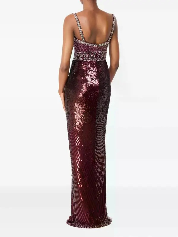 Jenny Packham Only You Sequin Embellished Gown - Pink
