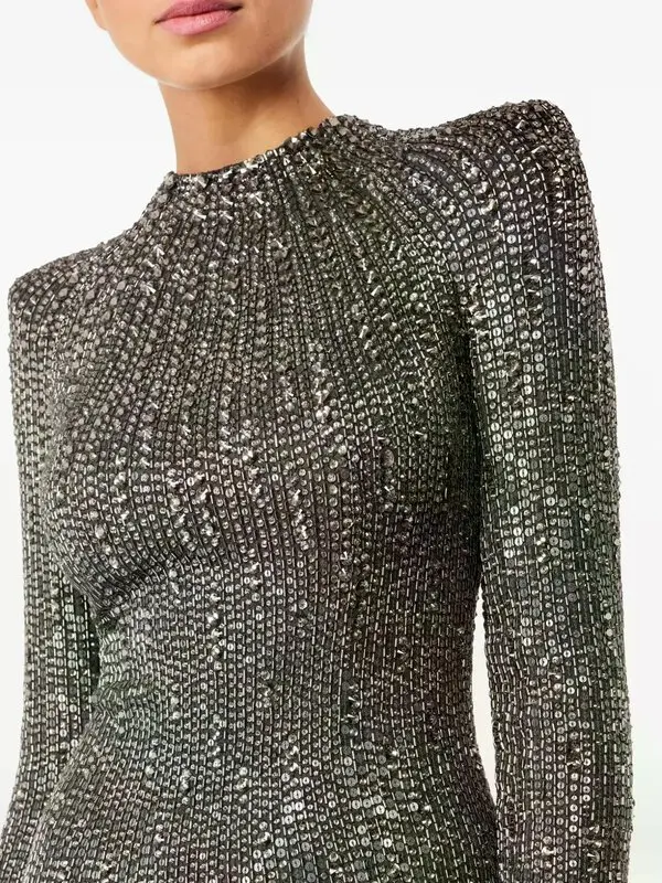 Jenny Packham Sequin-embellished Maxi Dress