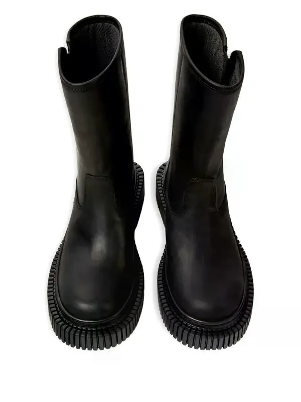 Camper Pix Berlin Buckle-fastening Leather Boots