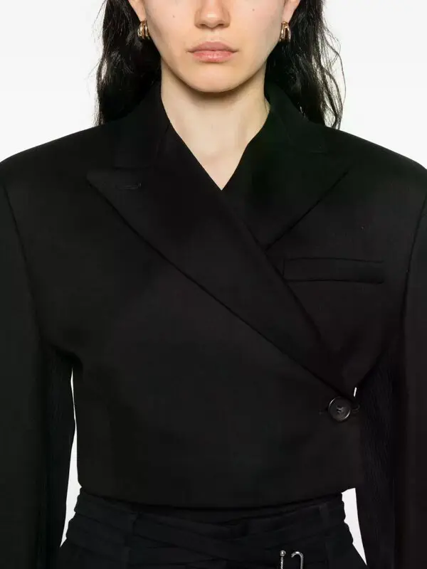 Sportmax Cropped Wrap Jacket