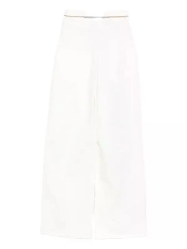 SEEN USERS Pleated Wide Leg Trousers