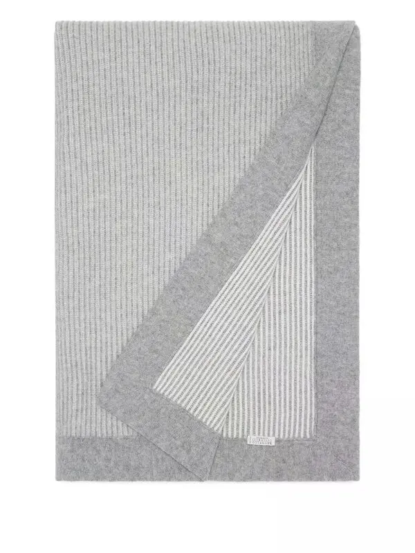Brunello Cucinelli Ribbed Cashmere Throw