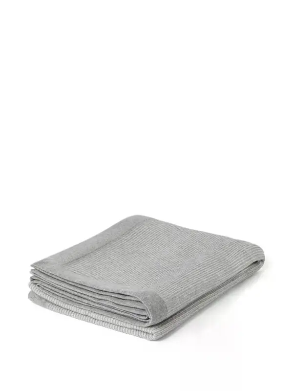 Brunello Cucinelli Ribbed Cashmere Throw