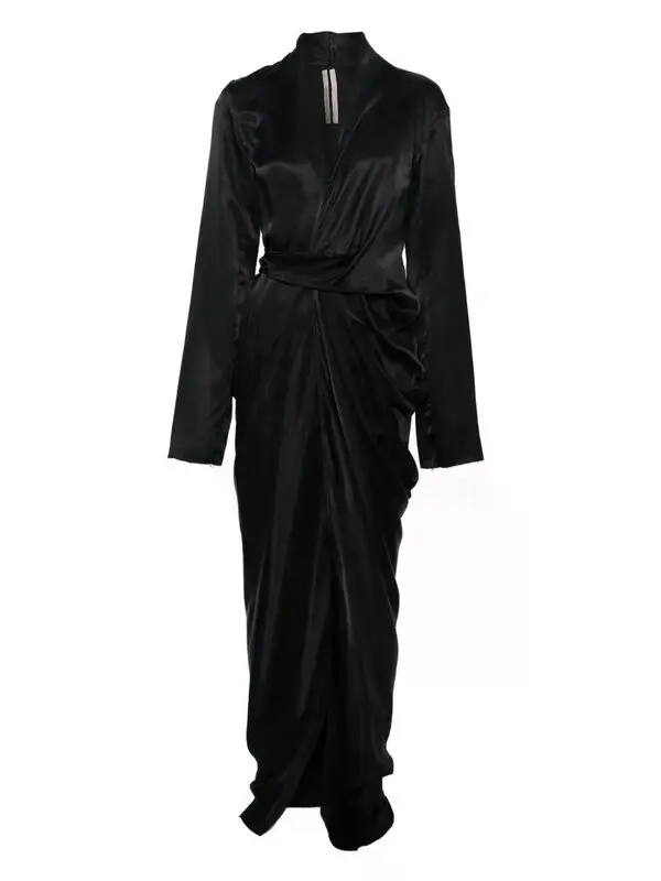Rick Owens Draped Wrap Dress