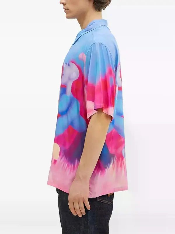 PLEASURES Printed Short-sleeve Shirt