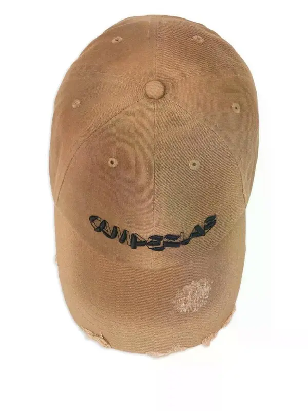 Camper Distressed-effect Baseball Cap - Neutrals
