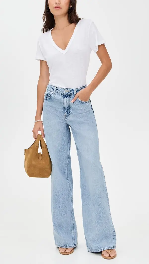 ALIGNE Wide Leg Jeans