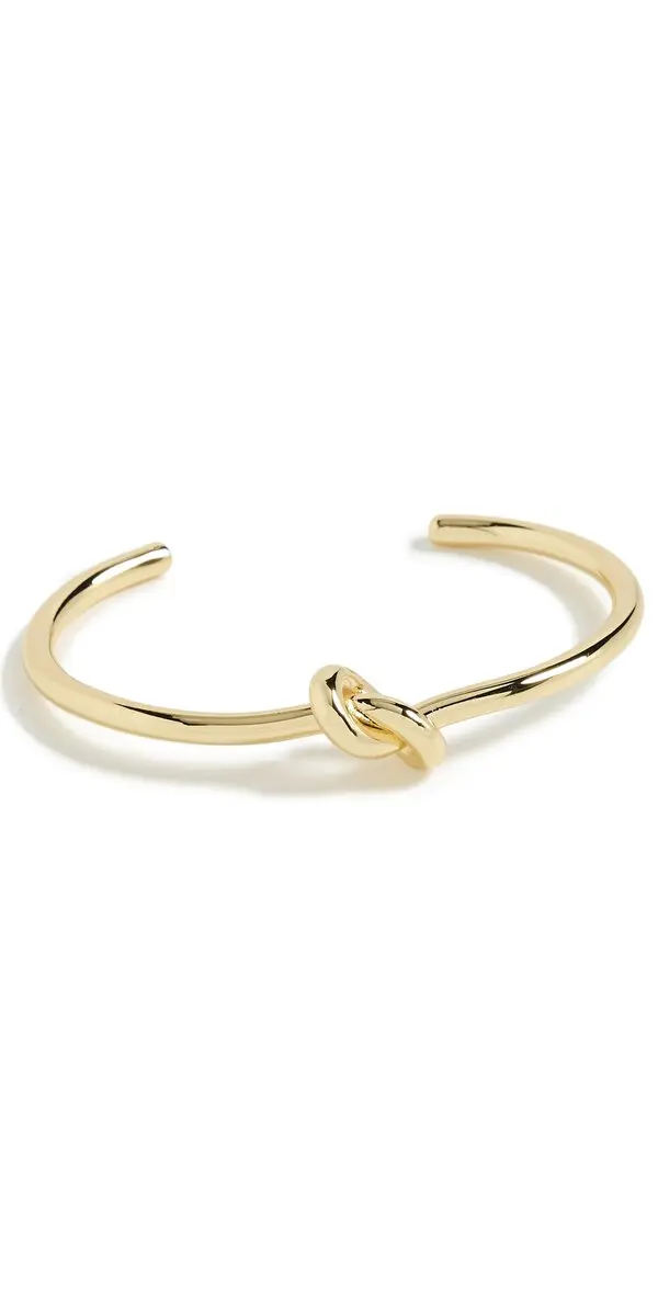 Shashi Knot Cuff Bracelet - Gold