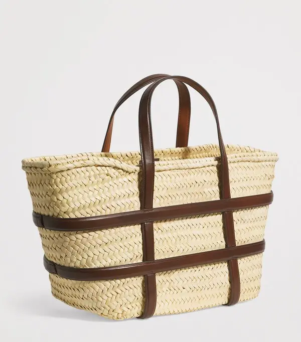 Tory Burch Ella Straw Tote Bag
