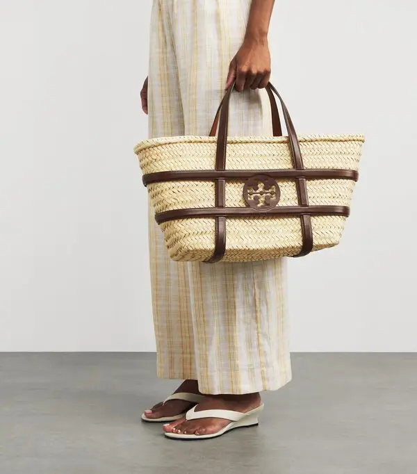 Tory Burch Ella Straw Tote Bag