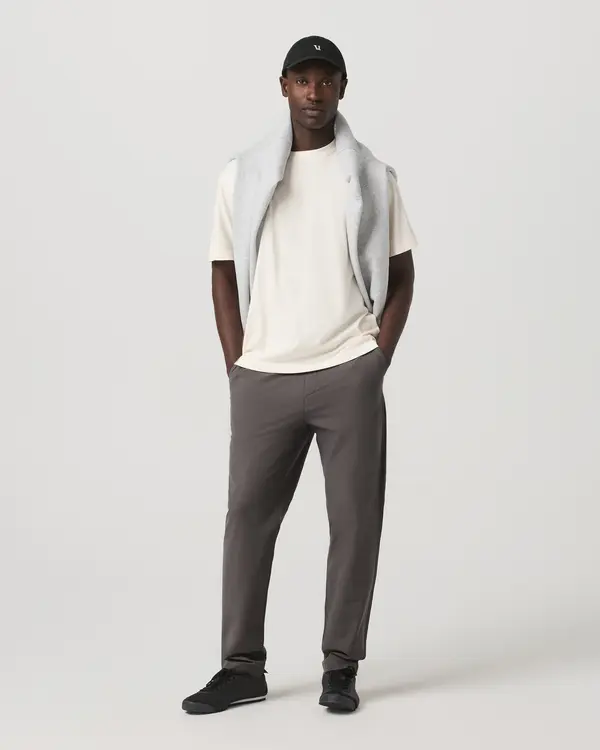 Vuori Elastic Waist Classic Fit Pants - Warm Grey