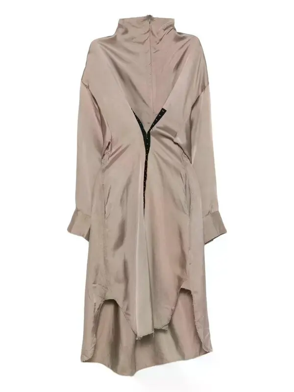 FEDERICO CINA High-neck Shirt Dress