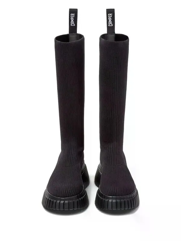 Camper Pix Bcn Ribbed-knit Boots