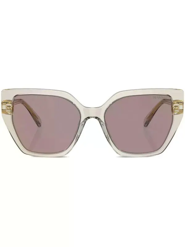 SWAROVSKI Crystal-embellished Cat-eye Sunglasses - Neutrals