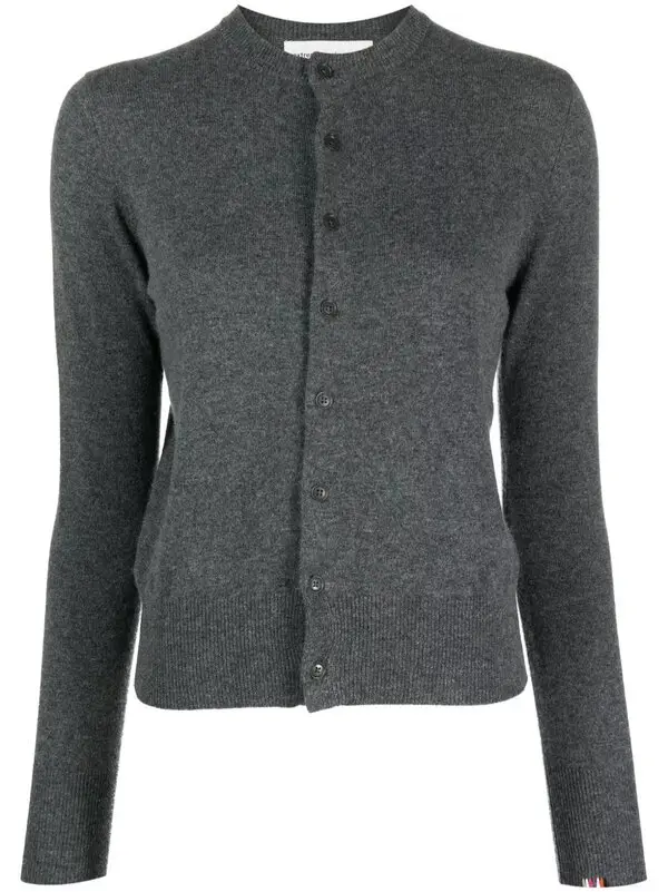 Extreme Cashmere Button-up Cashmere Cardigan