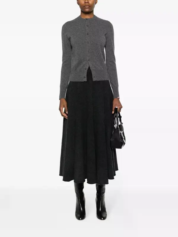 Extreme Cashmere Button-up Cashmere Cardigan