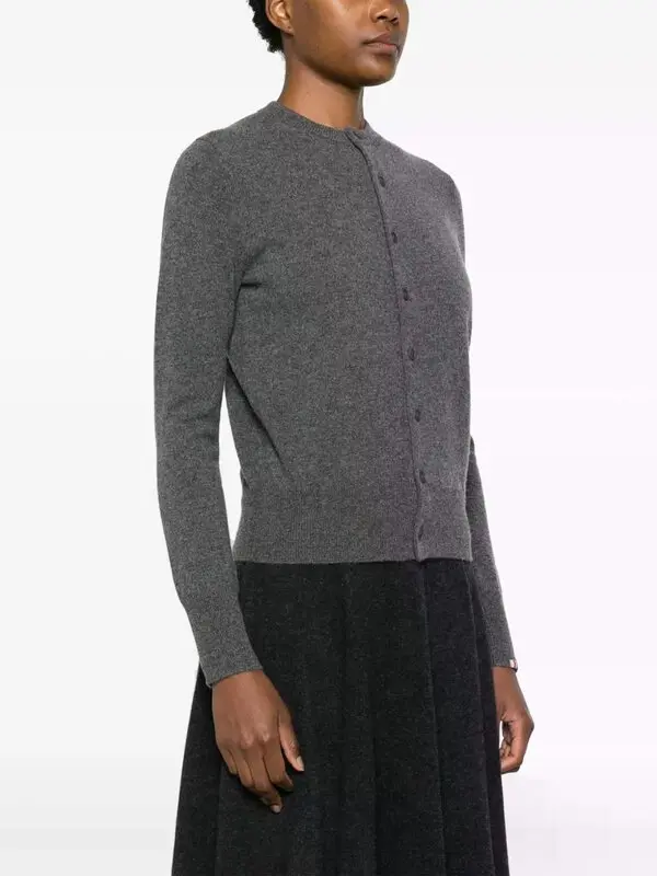 Extreme Cashmere Button-up Cashmere Cardigan