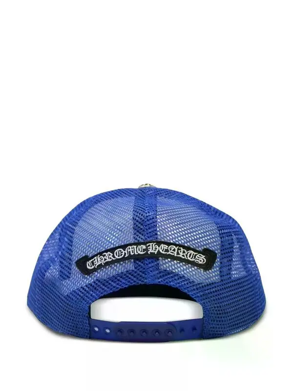 Chrome Hearts Eyechart Trucker Hat - Blue
