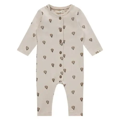 BABYFACE Hot Air Balloon Print Romper - Pearl
