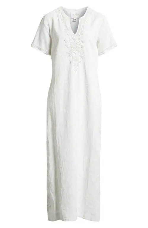 Lilly Pulitzer Ariella Linen Maxi Dress - Resort White | Editorialist